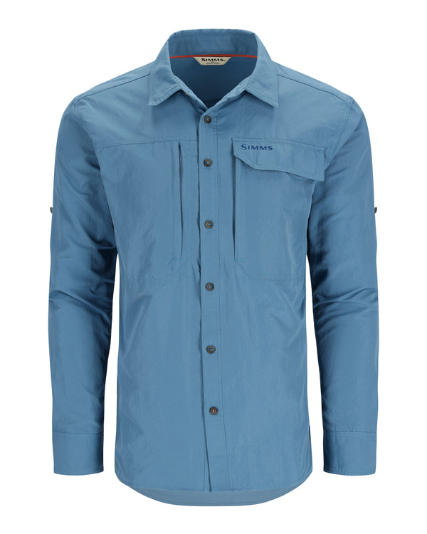 Simms M's Guide LS Shirt - DQ - Fin & Fire Fly Shop