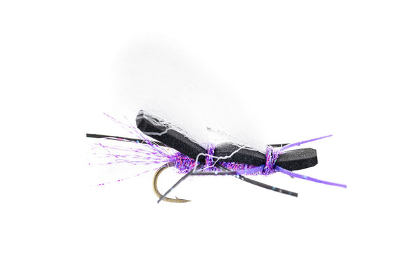 Rio's Chubby Chernobyl-Purple (3-Pack) - Fin & Fire Fly Shop